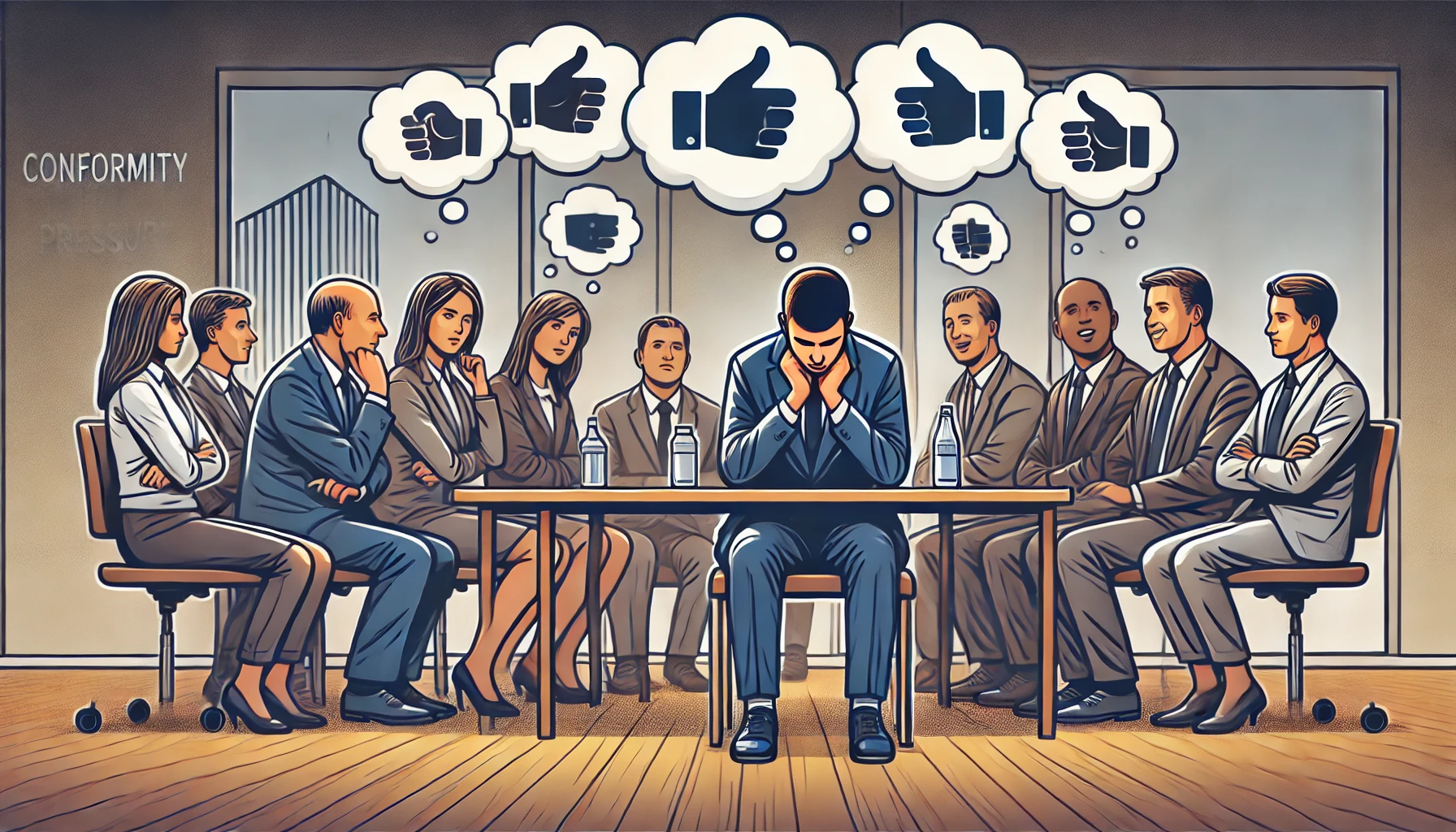 同調圧力 | 心理学用語の壁