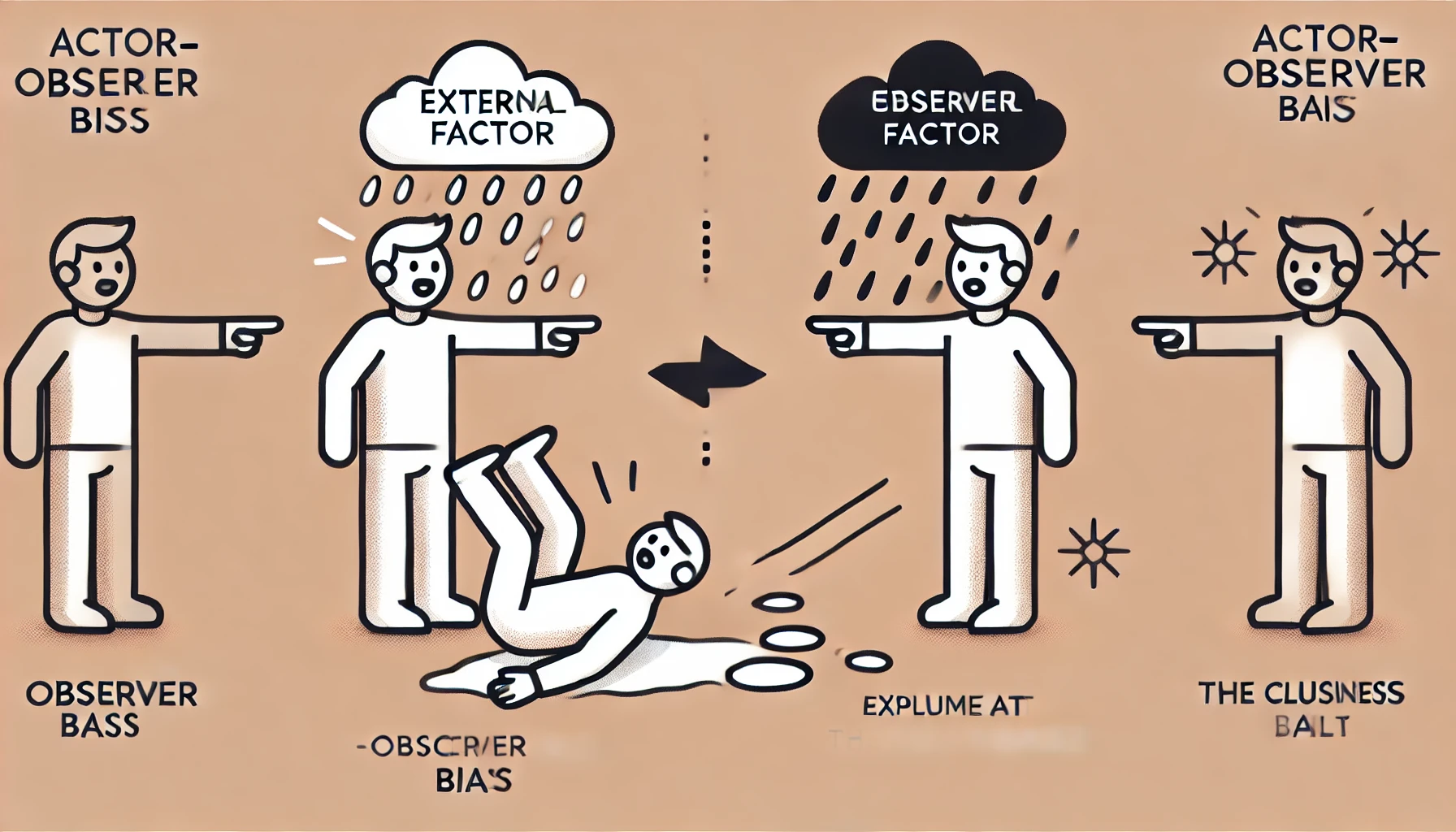 行為者-観察者バイアス | 心理学用語の壁