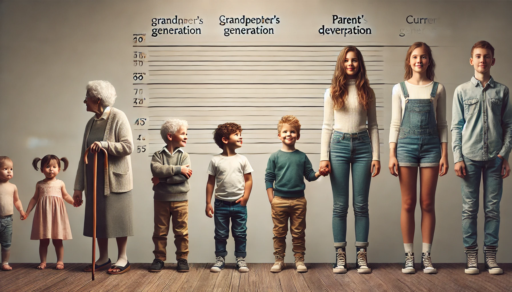 世代間の成長加速現象（Secular Trend in Growth and Development） | 心理学用語の壁