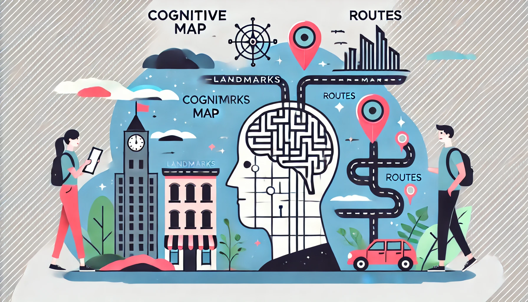 認知地図（Cognitive Map） | 心理学用語の壁