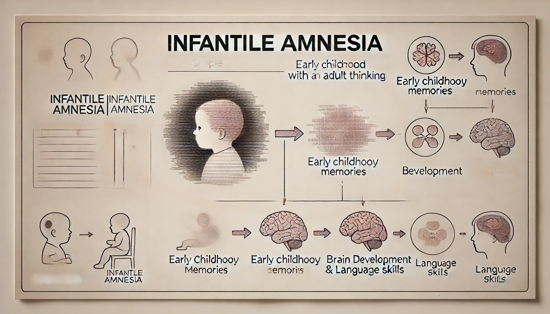 幼児健忘（Infantile Amnesia） | 心理学用語の壁