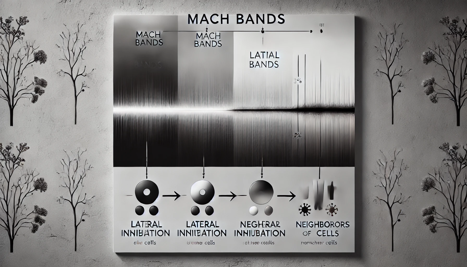 マッハの帯（Mach Bands） | 心理学用語の壁