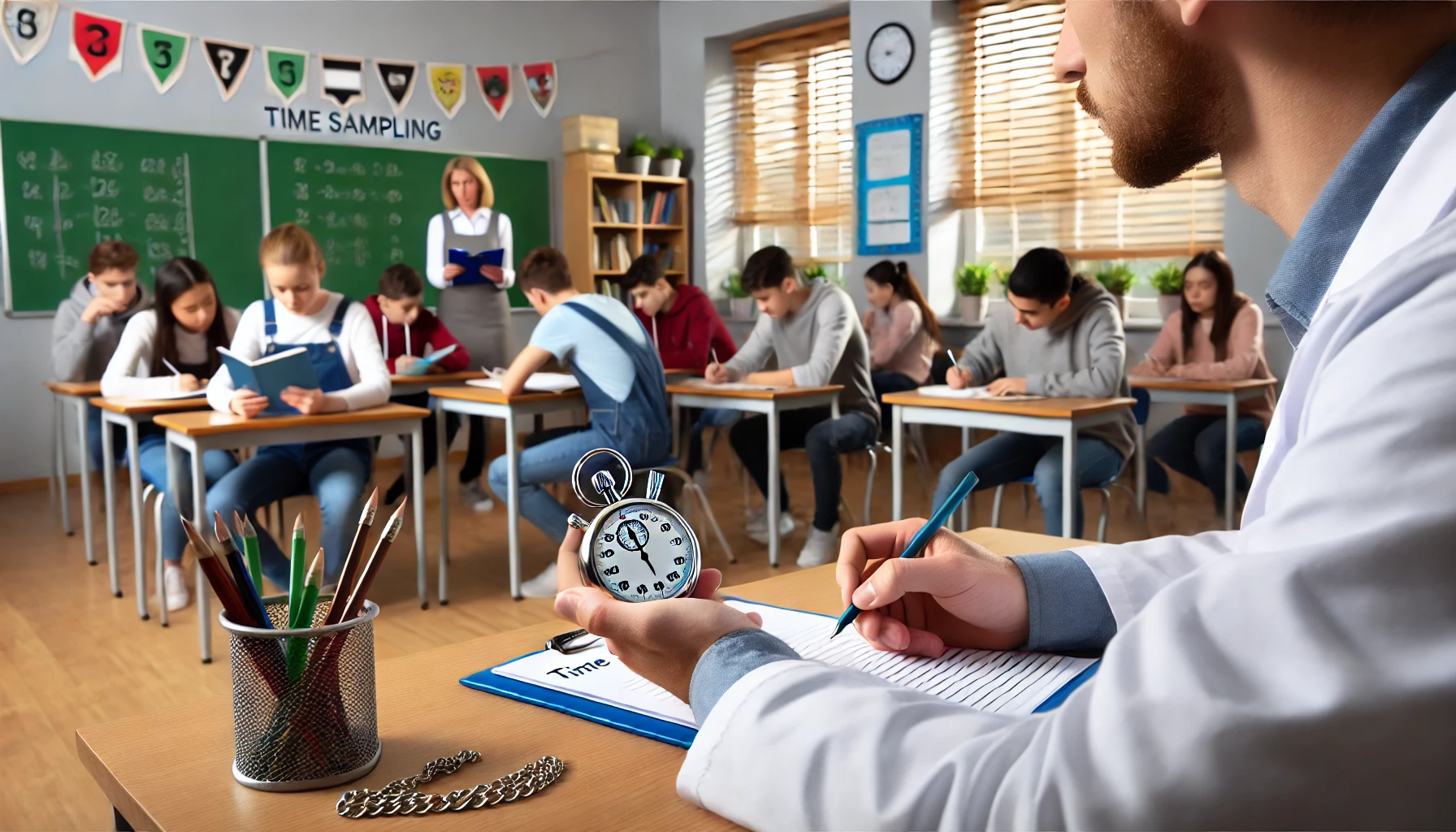 時間見本法 (Time Sampling Method) | 心理学用語の壁