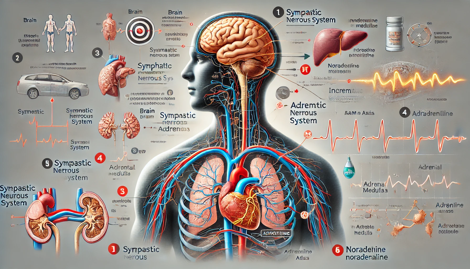 SAMモデルとは？ストレスに対する“即時反応”を担う自律神経系の働き | 心理学用語の壁